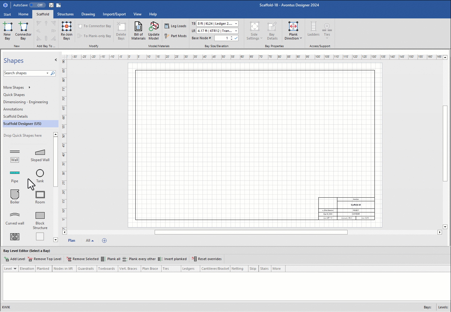 Adding a Return Transom - Kwikstage